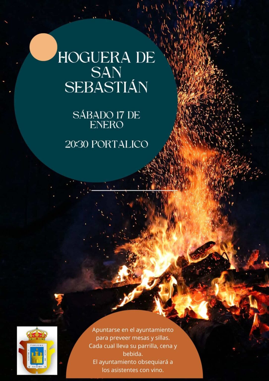 HOGUERA DE SAN SEBASTIÁN EN SÁDABA - Comarca de las Cinco Villas - Turismo